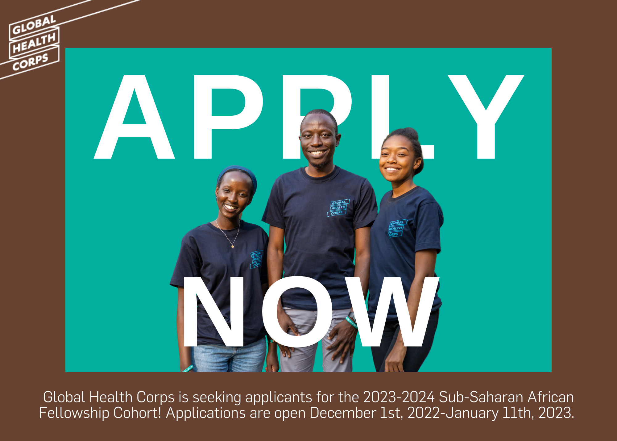 Global Health Corps Africa Fellowship 2023 – Opportunities