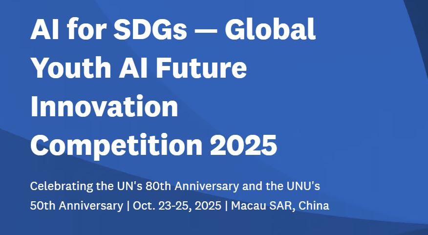 AI for SDGs — Global Youth AI Future Innovation Competition 2025 ...